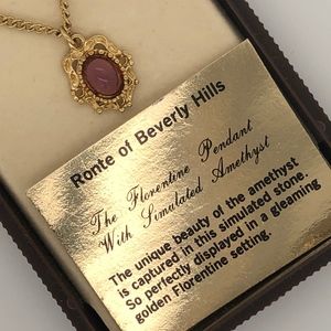 Ronte of Beverly Hills | Jewelry | Ronte Necklece | Poshmark